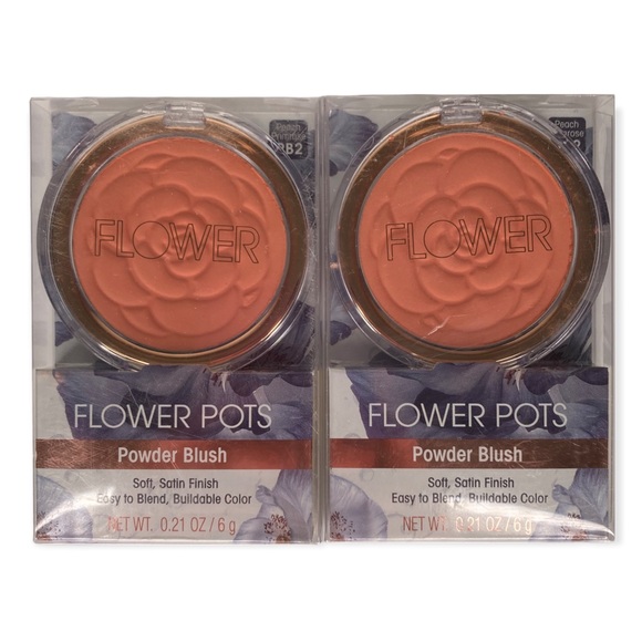 Flower Pots | Makeup | 2 Flower Pods Pb2 Powder Blush Peach Primrose ...